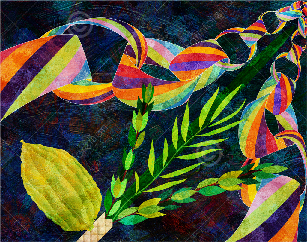Jewish Holiday, Fine Art, Judaica, Yom Kippur, Sukkot, Rosh Hashanah ...