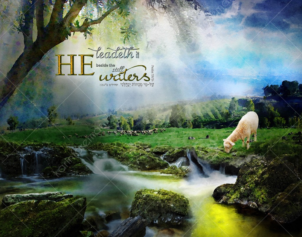 Psalm 23, Comfort, Funeral, Loss, Grief, Karin Foreman, Artwork ...